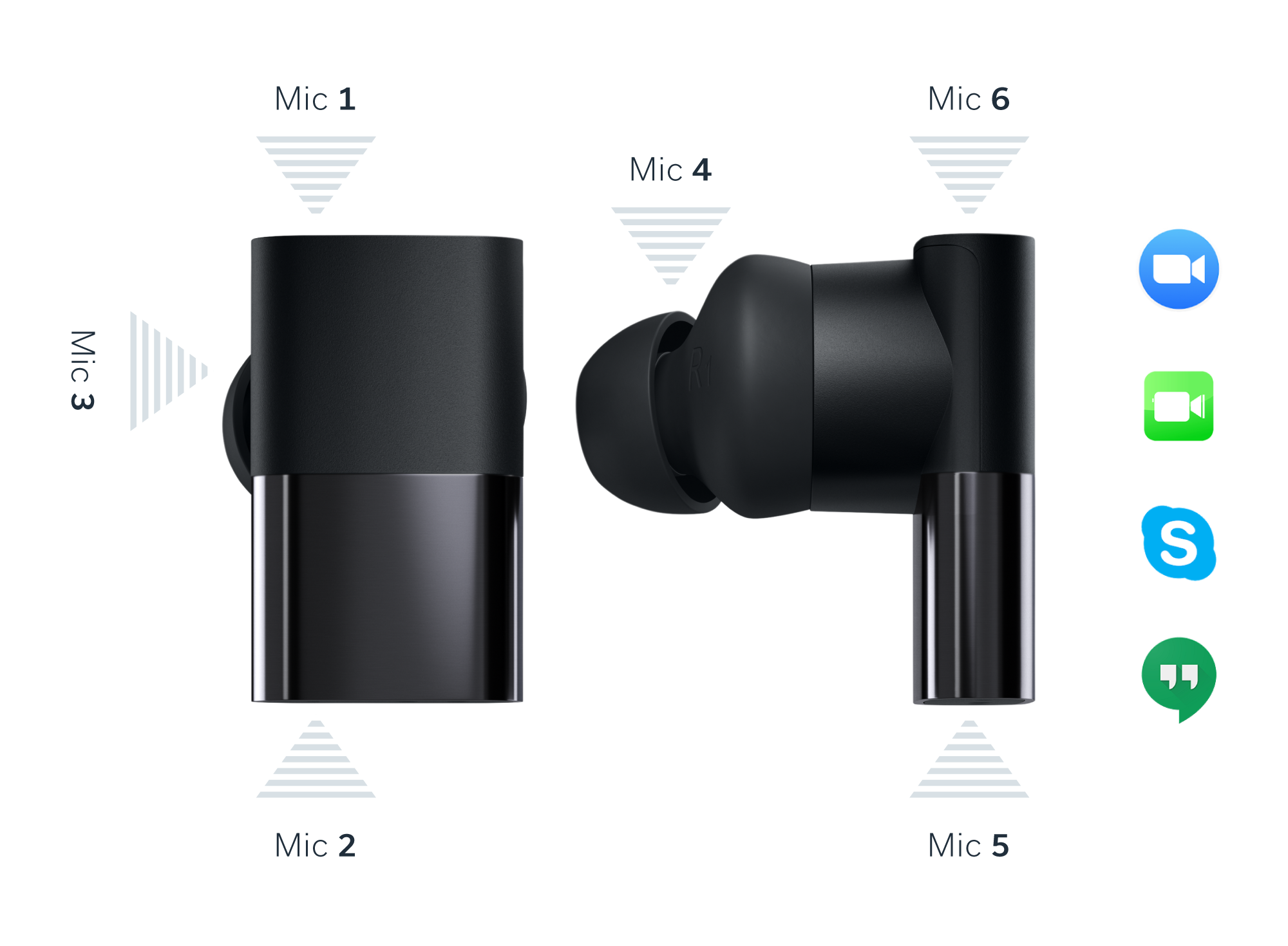 Between 3ANC Wireless Earbuds