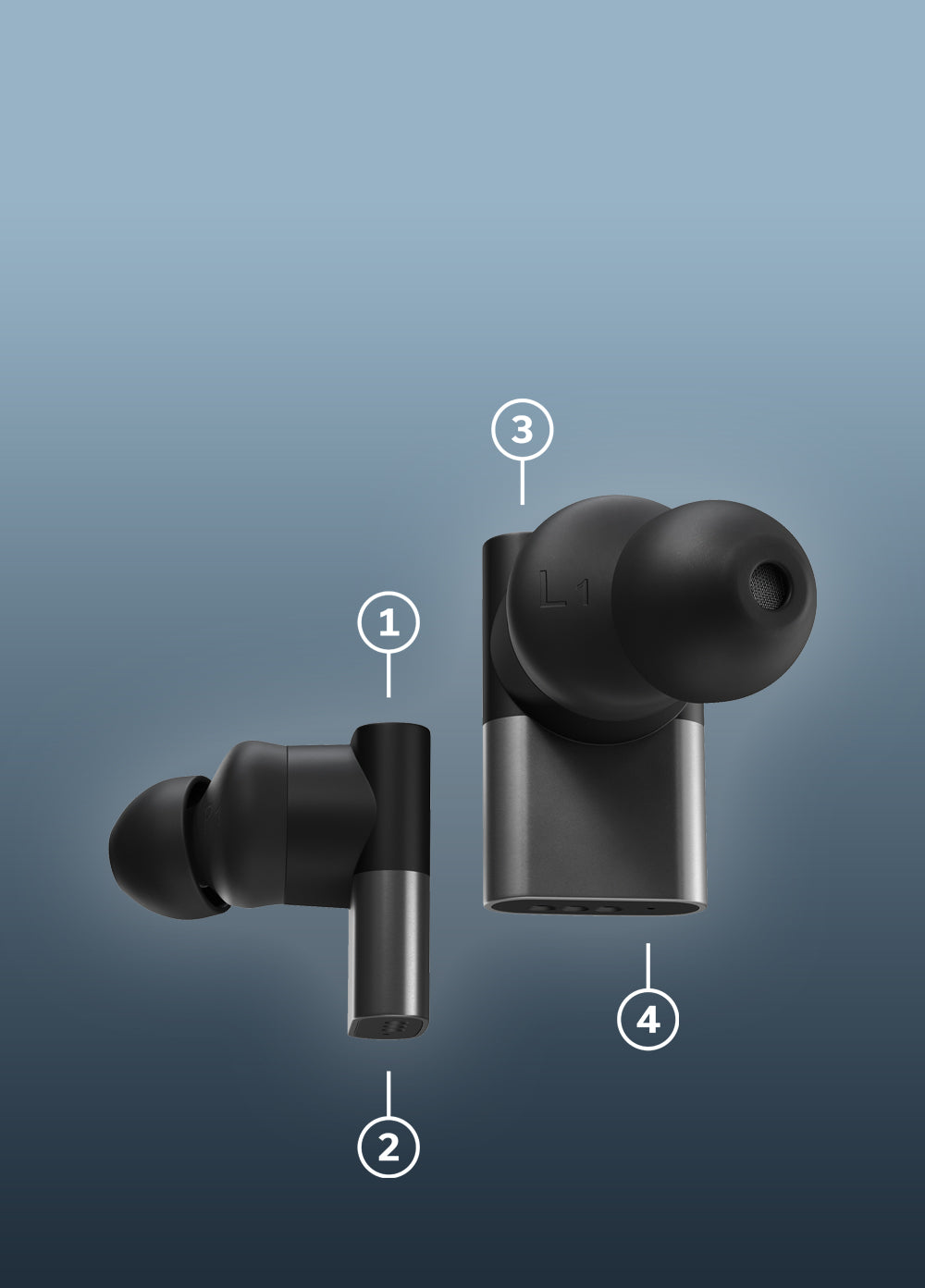 Between Pro Wireless Earbuds by Status Audio